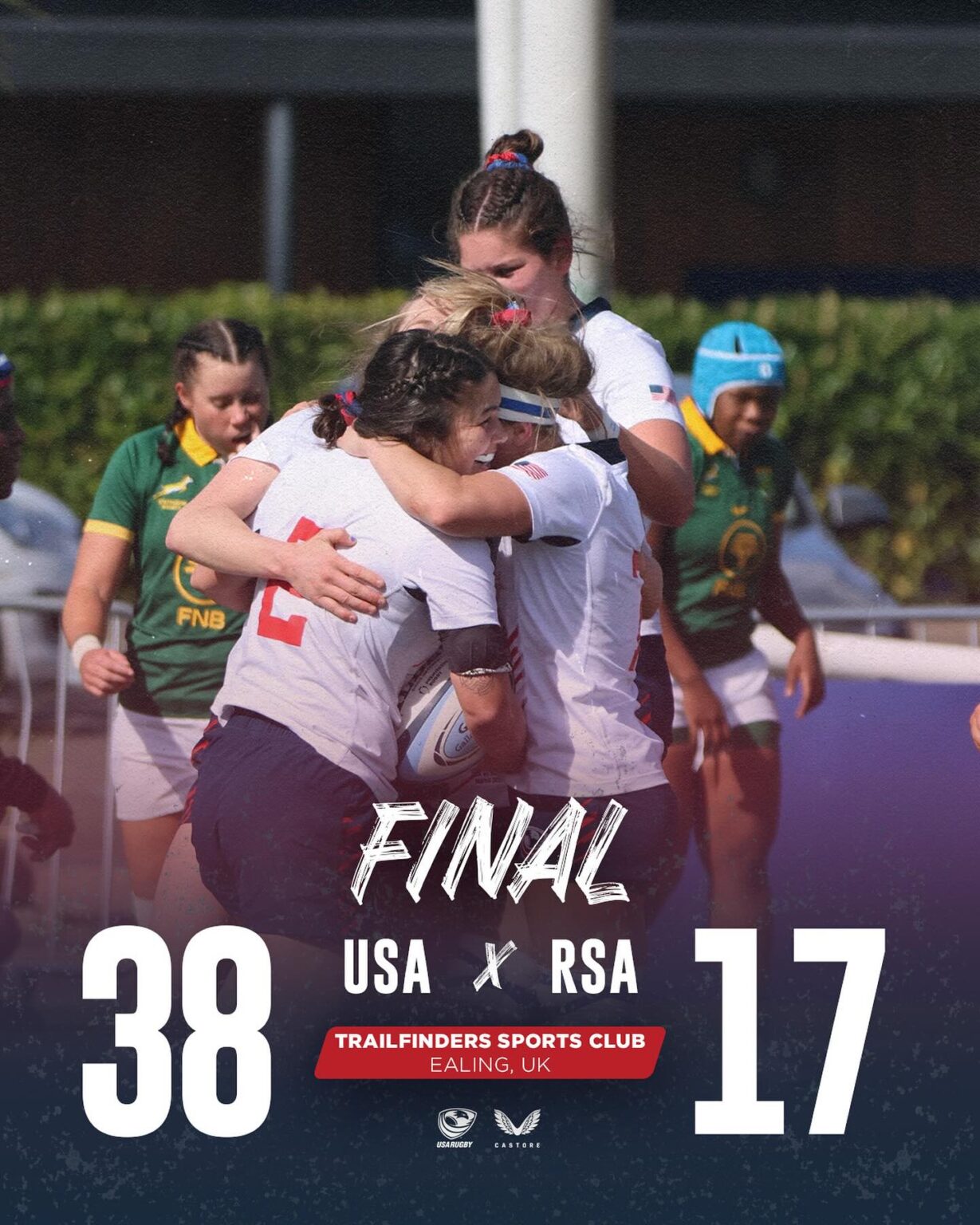 USA Beat South Africa in England - The Rugby Breakdown